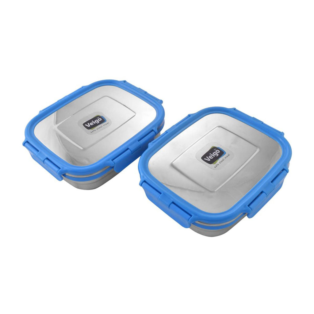 Blue Lunch Box | Kitchenware Dubai | Eco Friendly Lunch Box UAE